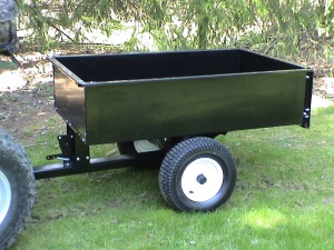Single Axle ATV Trailers and ATV Carts for off-road use by Country ATV.