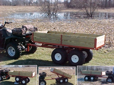 ATV Trailers Heavy Duty Tandem Axle Model 7550ATV by Country ATV.